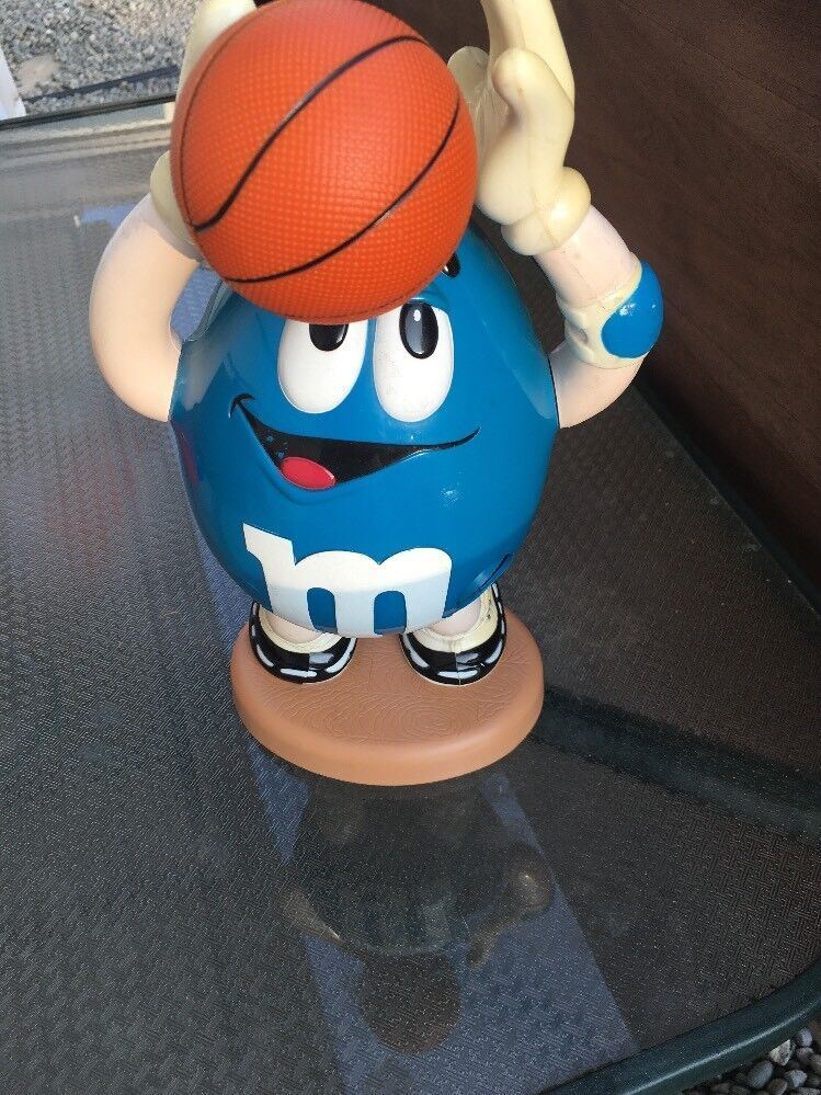M&M's Candy Dispenser - Basketball NBA Mr. Blue | eBay