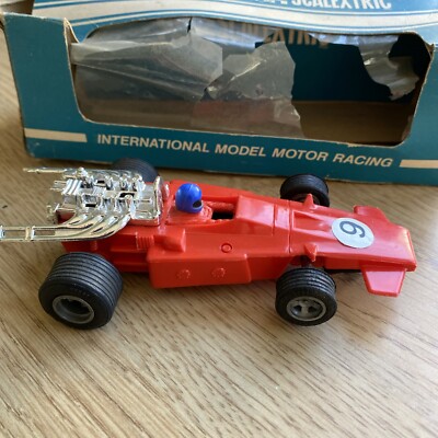 Scalextric C23 SCALETTI ARROW Red | eBay UK