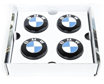 BMW GENUINE Set of 4 Floating Level Alloy Wheel Centre Caps 56mm ...