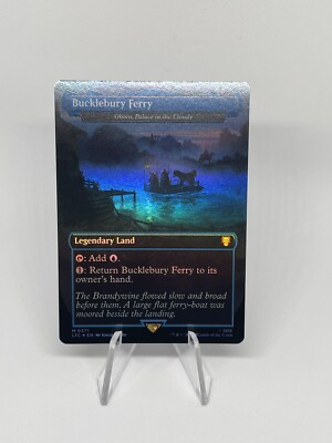MTG Lord of the Rings SURGE FOIL Buckleberry Ferry / Oboro, Palace in ...