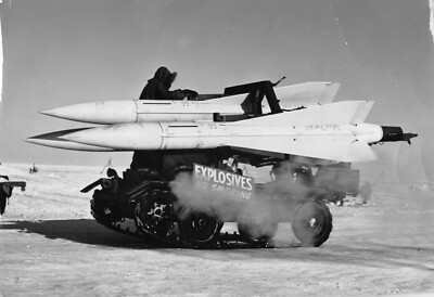 Vintage MIM-23 Hawk Surface to Air Missile 1960s Photo US Army Arctic ...
