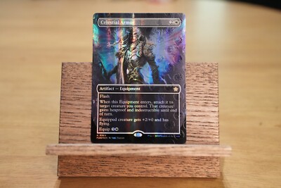Celestial Armor - *Mana Foil* - Foundations - Magic the Gathering | eBay