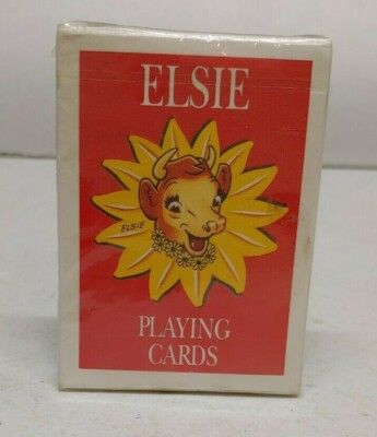 Elsie The Cow Playing Cards - New In Package! 1993 SEALED LOC299 | eBay