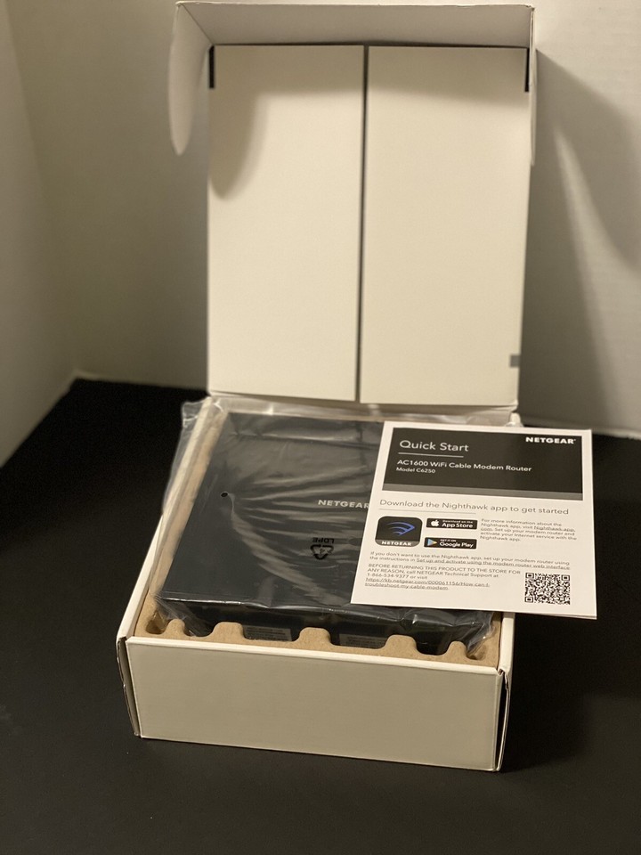 NETGEAR AC1600 Wifi Cable Modem Router | 802.11ac Dual Band Gigabit ...