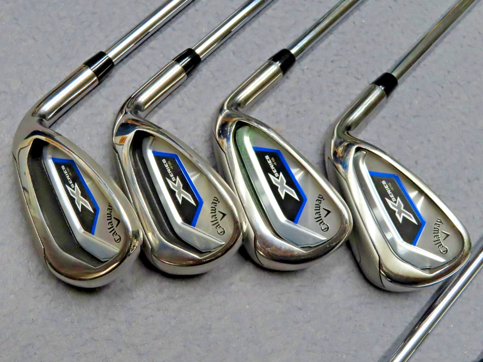 Callaway X Series 416 Iron Set 4-PW AW Uniflex Steel RH | eBay