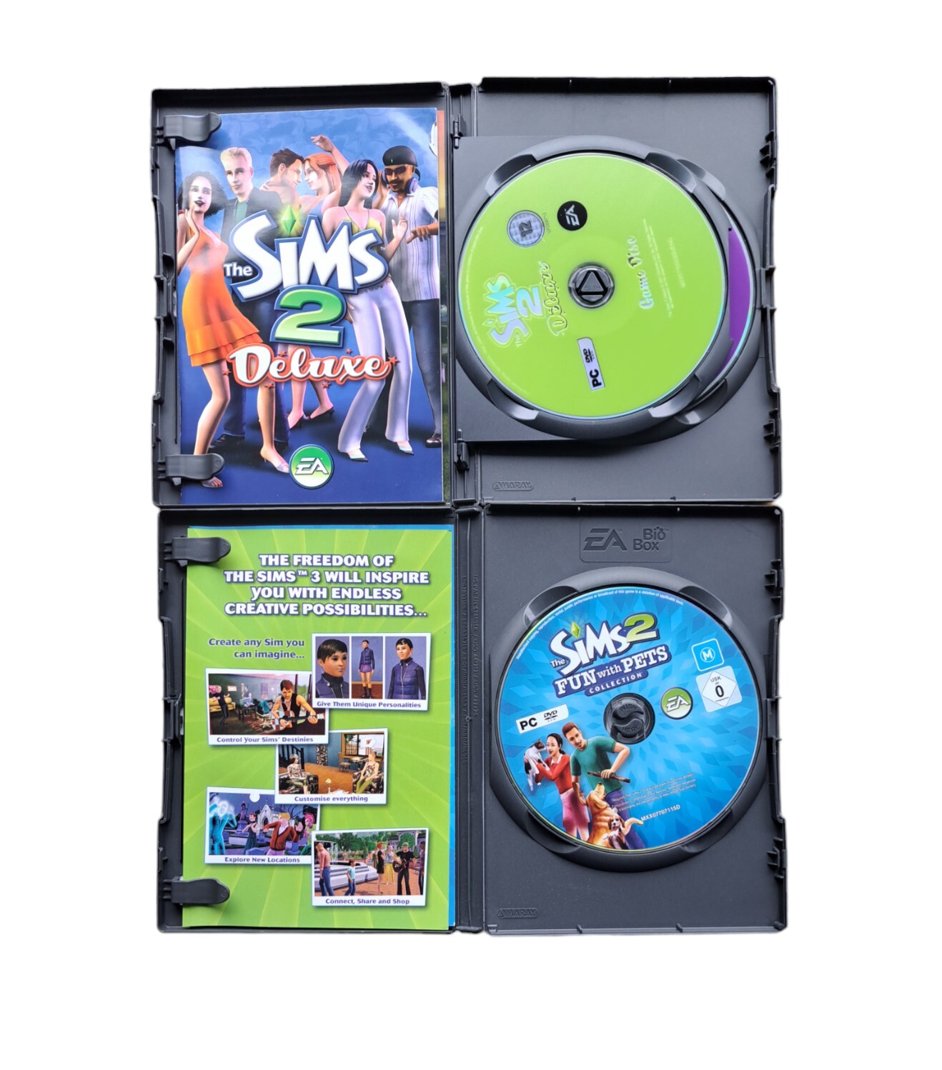 The Sims 2 Deluxe And The Sims 2 Fun With Pets Collection PC Games | eBay