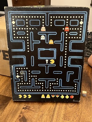 Vtg 1982 Springbok Jigsaw Puzzle Pac-Man Video Arcade Game COMPLETE w ...