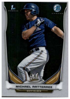 2014 Bowman Chrome Prospects Michael Ratterree BCP89 | eBay