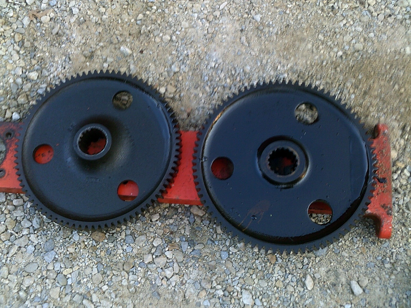 Allis Chalmers WD WD45 45 main rear transmission drive axle AC bowl ...