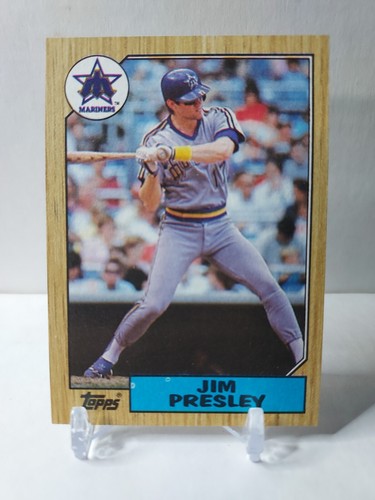 1987 Topps Baseball #45 Jim Presley Seattle Mariners | eBay