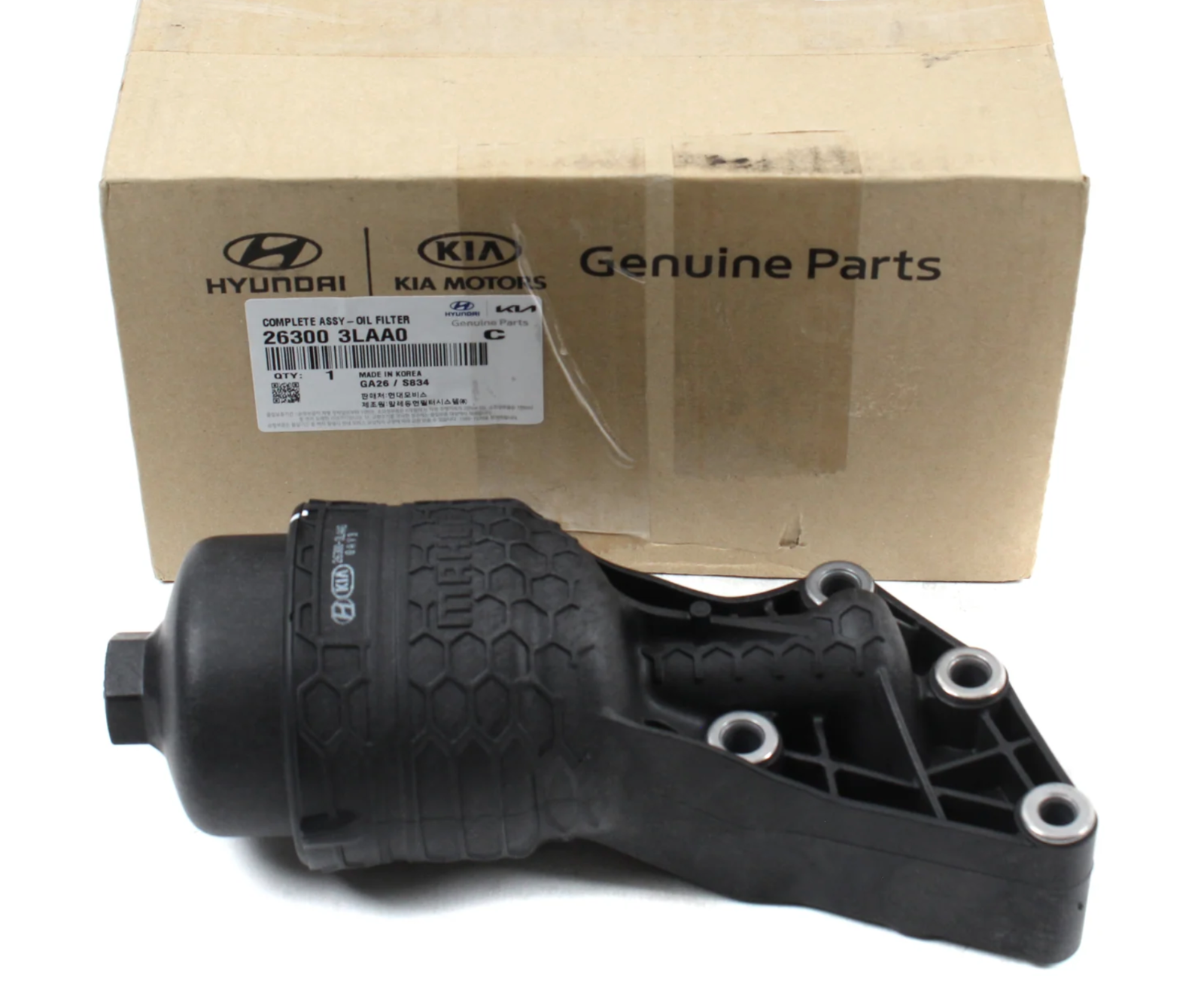 OEM 26300-3LAA0 Oil Filter for Genesis G80 Palisade Cadenza Sorento ...