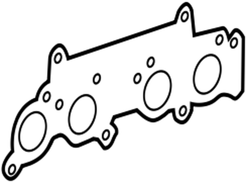 17173-75040 Toyota Gasket, exhaust manifold to head 1717375040, New ...