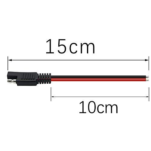 15 cm 14AWG SAE Connector DC Power Extension Cable Quick Disconnect ...