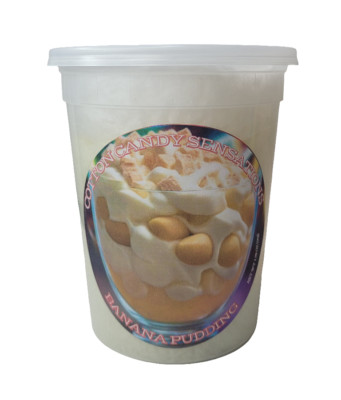 Banana Pudding Gourmet Cotton Candy (Cotton Candy Sensations) | eBay