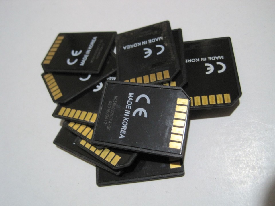 Lot of 12x 32MB MMC Memory Cards – Used Multimedia Cards for Nokia ...