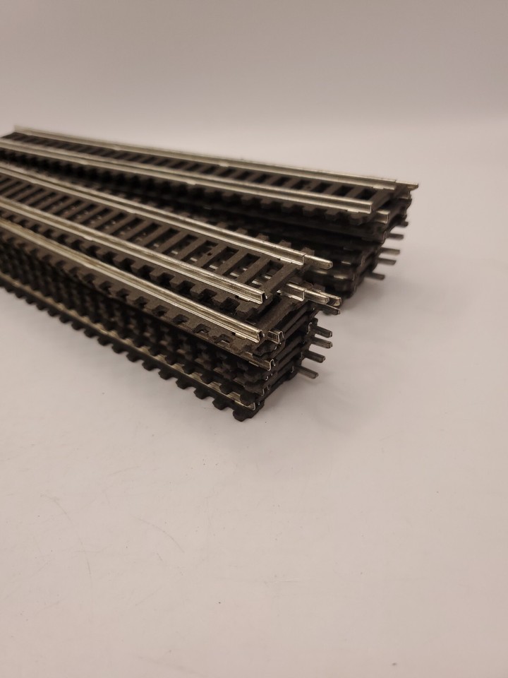 Vintage FLEISCHMANN HO TRAIN STRAIGHT ROAD BED TRACK in Original Box ...