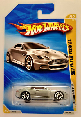 Hot Wheels HW Premiere 2010 Aston Martin DBS Silver #52/214 R6459 ...