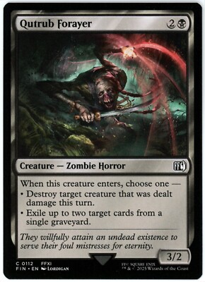 Qutrub Forayer - 0112 - Final Fantasy - MTG - NM/M | eBay