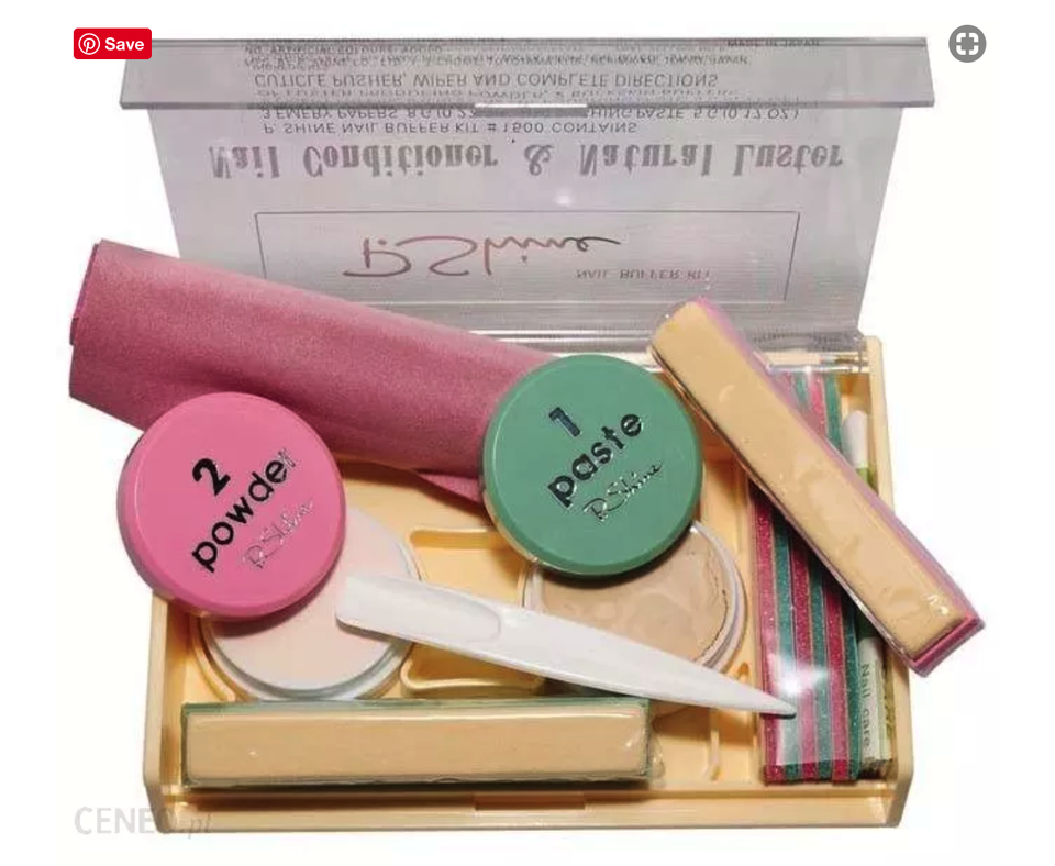 P-Shine Japanese Manicure Professional Kit - Original, Big Set for ...