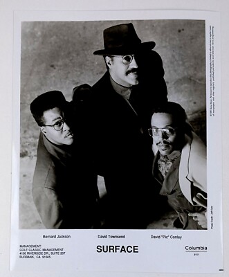 1991 Surface R&B Group Bernard Jackson David Townsend David Conley ...