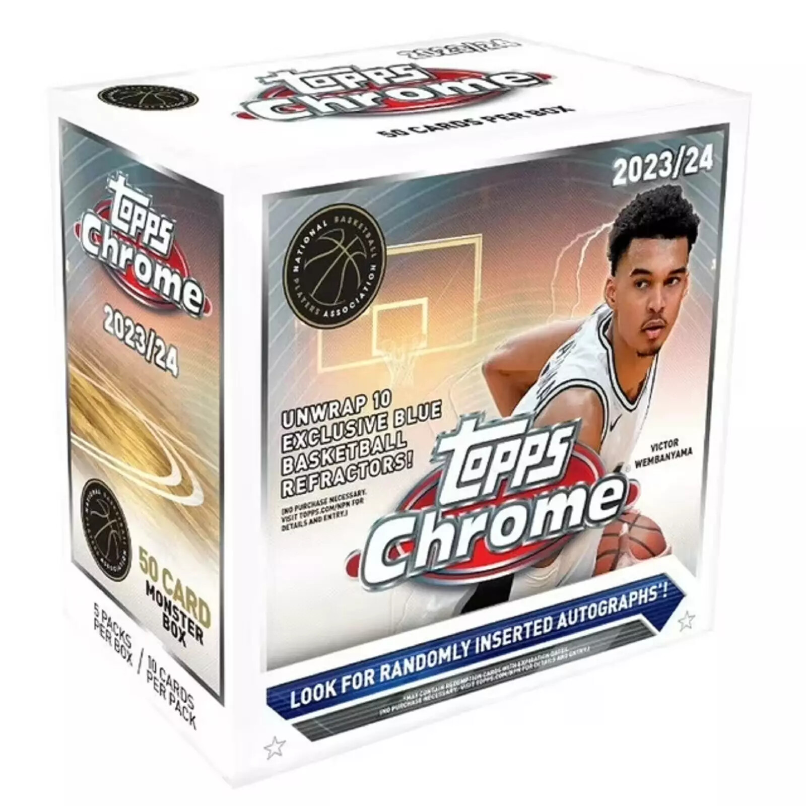 Topps Chrome NBA Basketball 2023-24 (Monster Box / Value Box) Victor ...