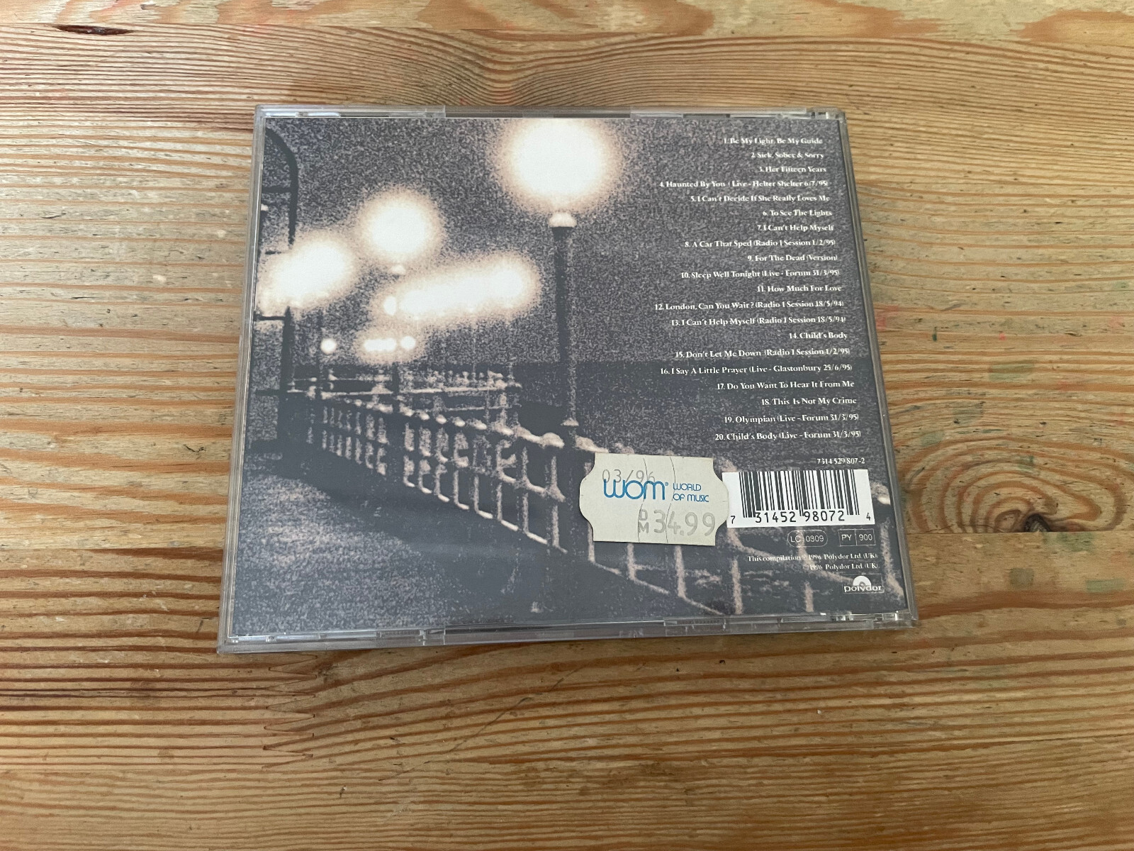 CD Indie Gene – To See The Lights (20 Song) POLYDOR GERMANY jc | eBay