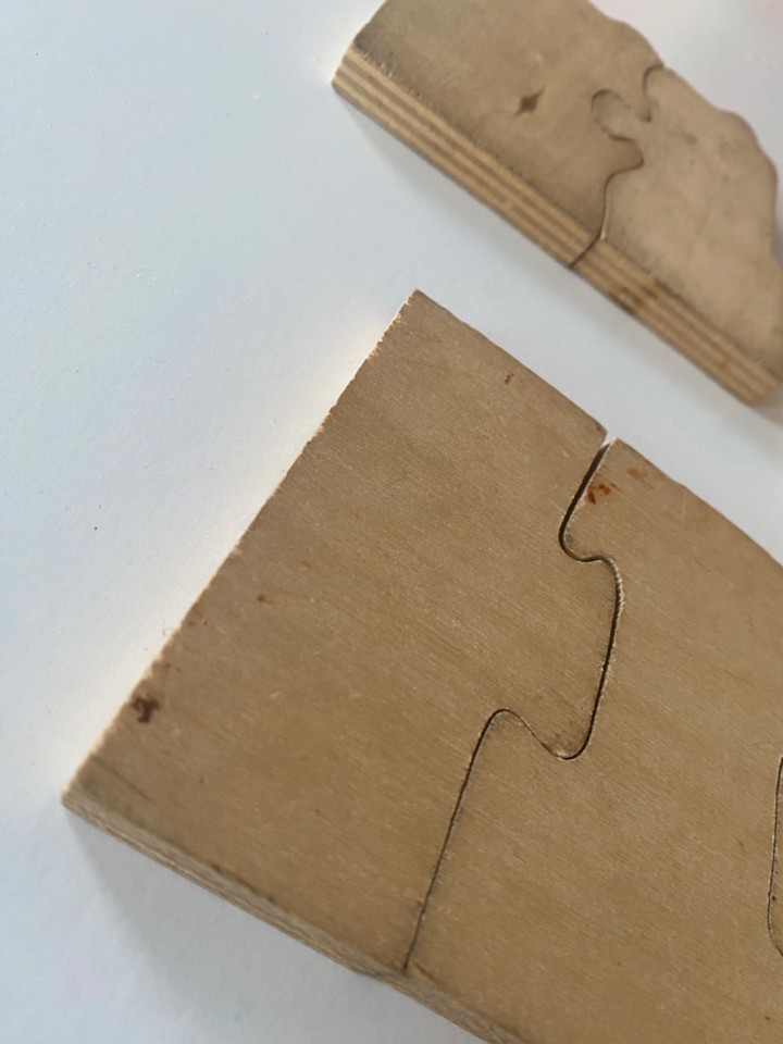 Thomas The Tank Engine Vintage Wooden Puzzle 4 Pieces | eBay UK