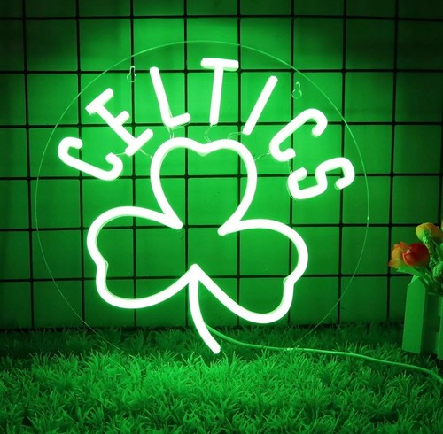 Boston Celtics LED Neon Light Sign 11.8"x11.8” Eco friendly in stock | eBay