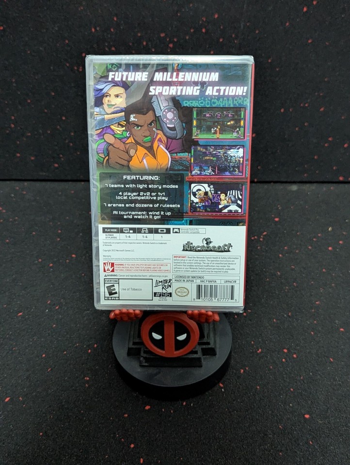 Hyper Gunsport Nintendo Switch Limited Run Games #196 LRG Brand New ...