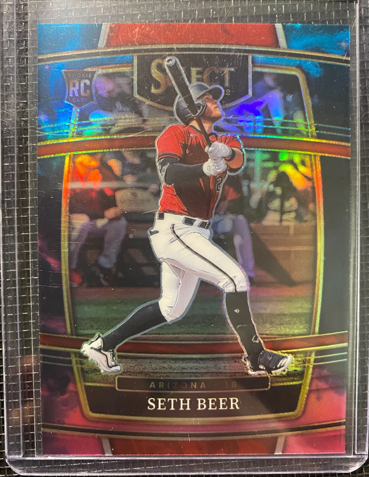 2022 Panini Select Cosmic Case Hit Prizm -Seth Beer #14 Rookie Card ...