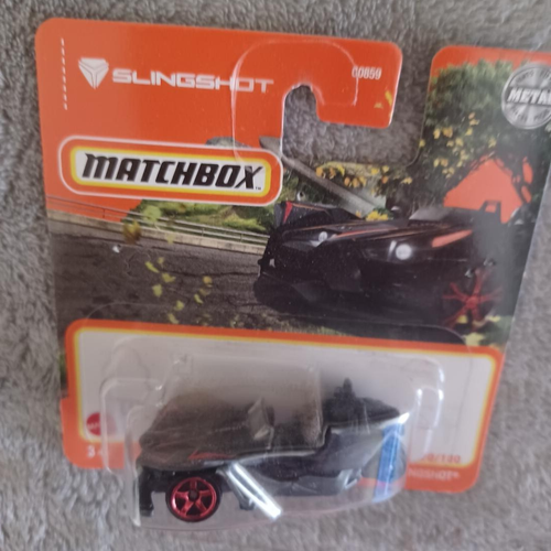 Matchbox Short Card 1/64 Diecast Black Polaris Slingshot | eBay