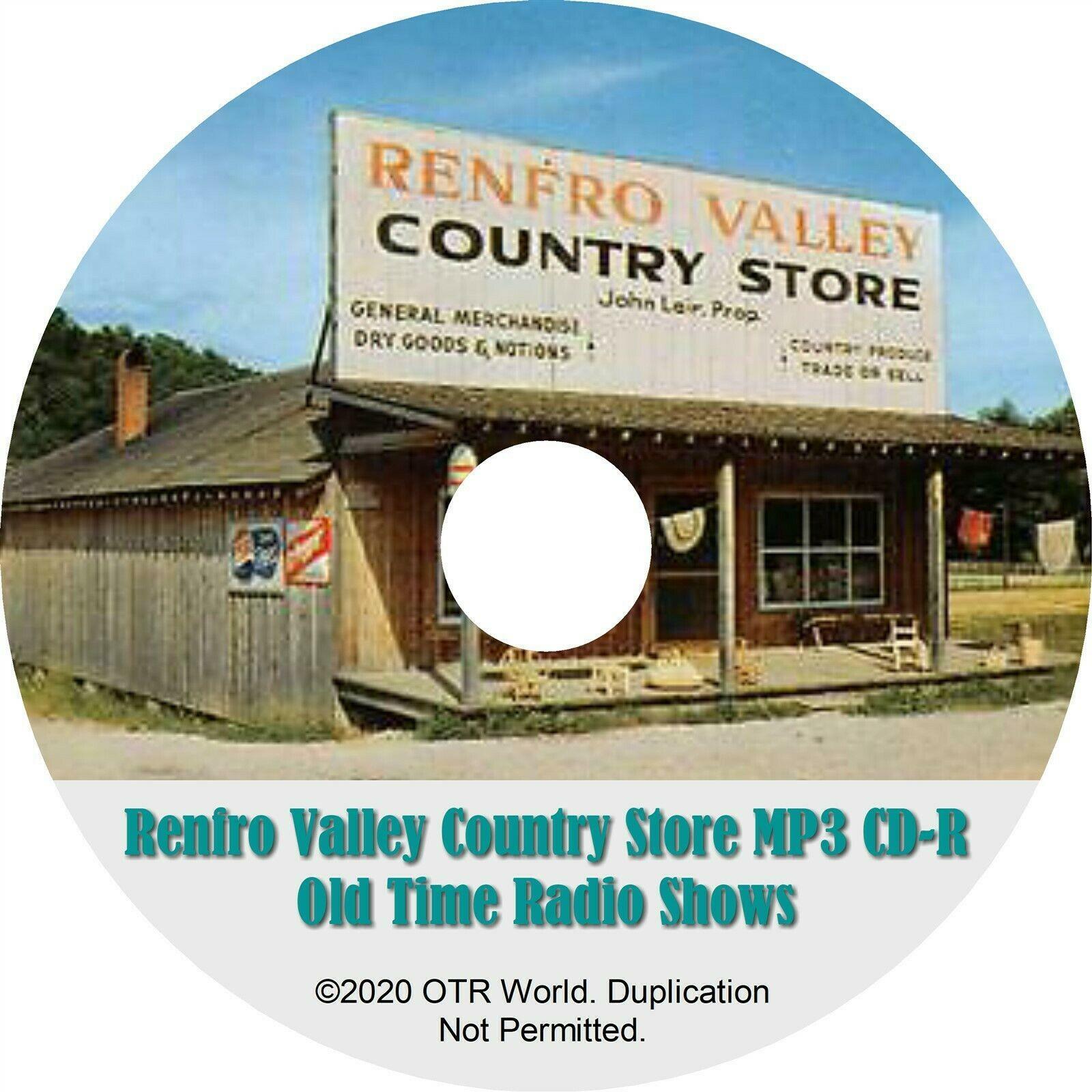 Renfro Valley Country Store Old Time Radio Shows 2 Episodes OTR OTRS On ...
