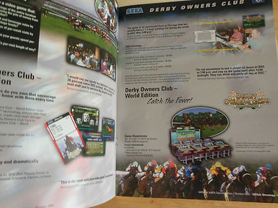 SEGA STRATEGY OCT 2002 ARCADE GAME FLYER | eBay