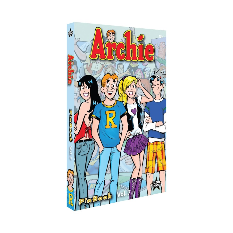 ARCHIE Comics Exclusive Pin Book Volume 7 - Icon Heroes - Limited to ...