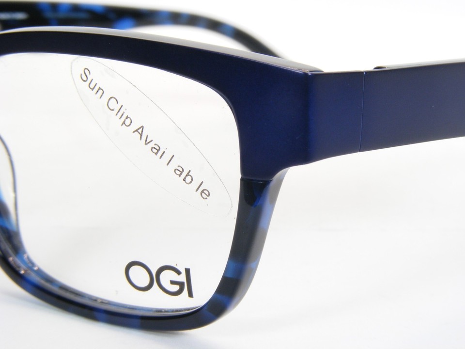 OGI HERITAGE 9118 2140 Navy Blue Tortoise EYEGLASSES FRAME 50-17-145mm ...