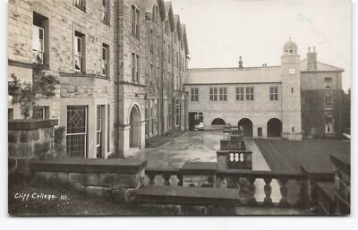 Vintage 1939 postcard Cliff College Calver Derbyshire real photo RPPC ...
