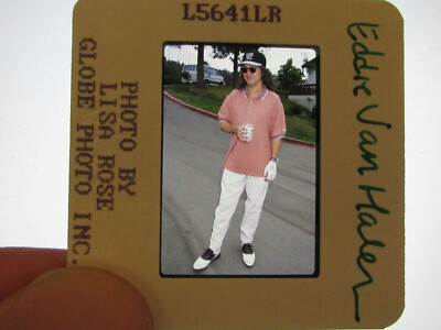 Original Press Promo Slide Negative - Van Halen - Eddie Van Halen ...