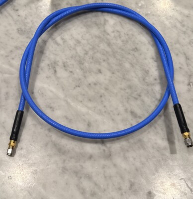 Tensolite SMA Male RF Coaxial Test Cable 36 Inch Blue Coax 18 ghz | eBay