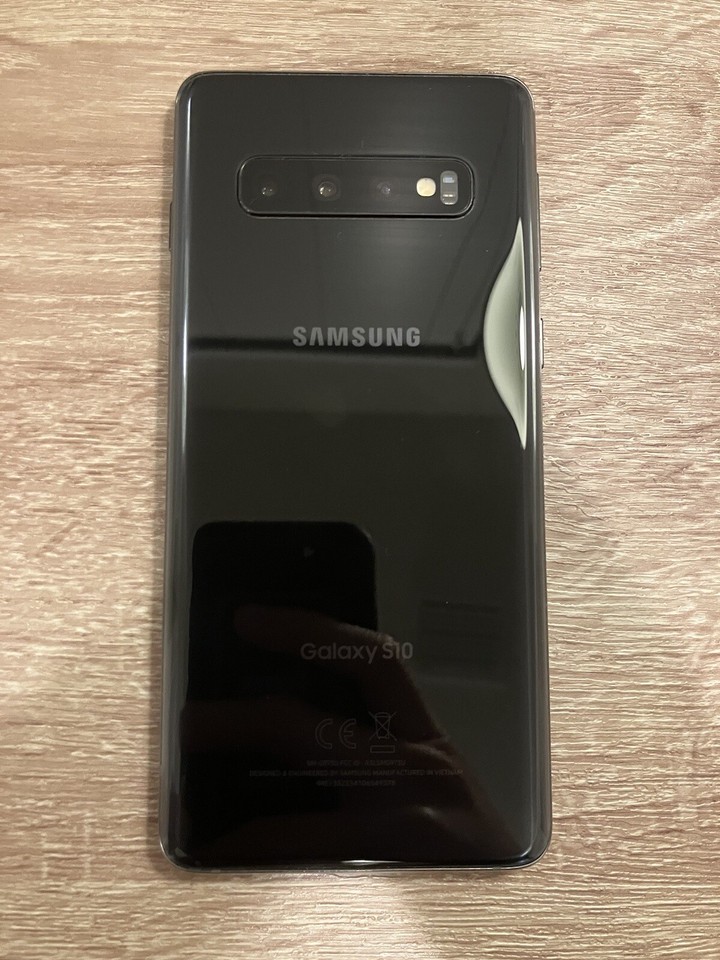 Samsung Galaxy S10 Sm G973u 128gb Prism Black Unlocked [read