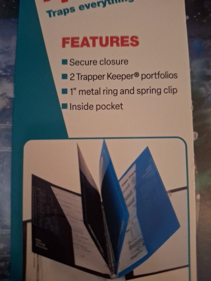 Mead 2023 Trapper Keeper Binder Portfolio Folder Retro | eBay