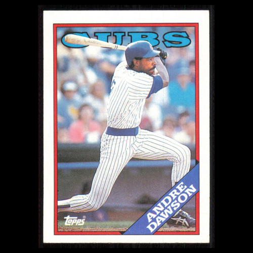 Andre Dawson #500 1988 Topps Chicago Cubs Baseball Card MLB NM | eBay