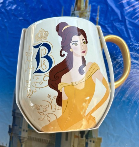 Disney Parks Belle Mug & Rose Tea Infuser Set Beauty & The Beast New ...