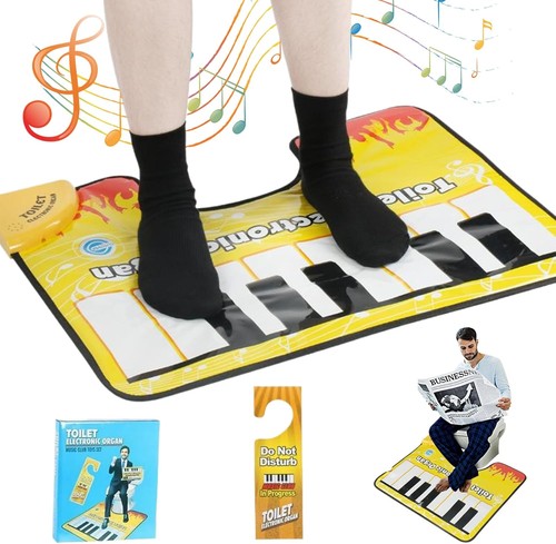 Toilet Electronic Organ Floor Mat,Toilet Piano Mat ，Toilet ...