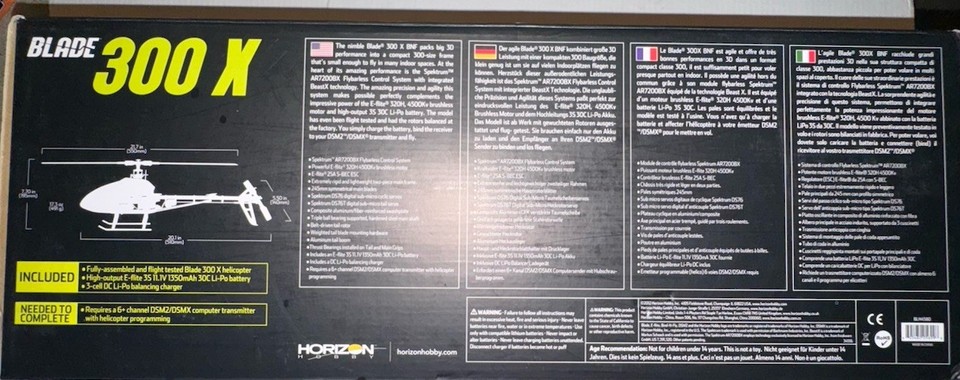 Blade 300X RC Remote Control Helicopter | eBay