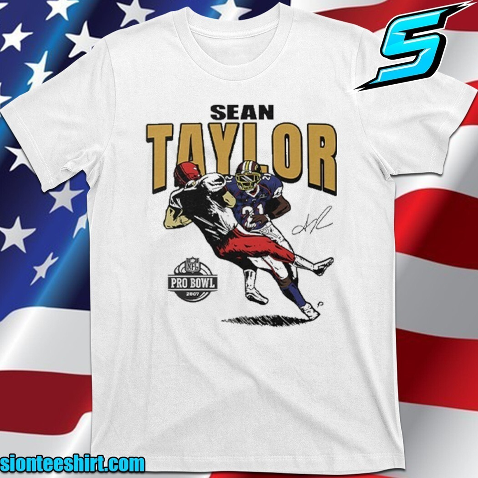 Sean Taylor Pro Bowl 2007 Shirt, T-Shirts 2025 Size S-5XL | eBay