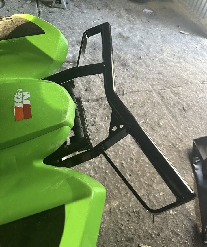 Kfx 700 Grab Bar Bumper Rack,powdercoated Glossblack. | eBay