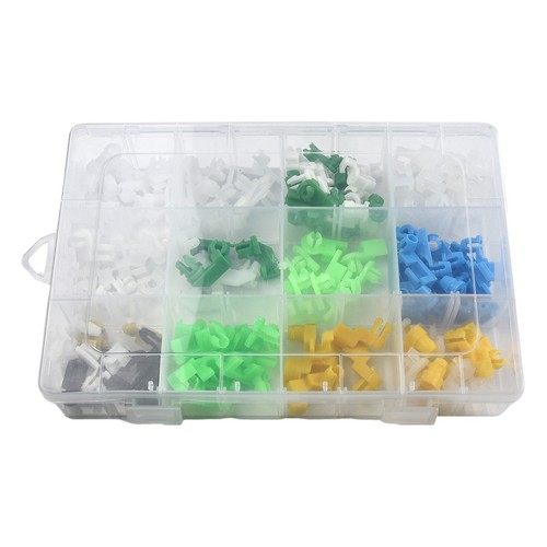 Door Lock Rod Clips Car Wire Clips Mixed Color Plastic Replacement Set ...