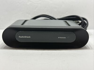 Radio Shack 15-2526 RF Modulator Convert S-Video / Composite to Coax ...