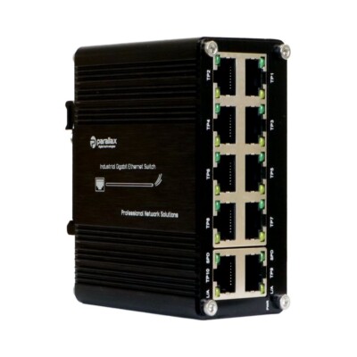 PDT-NSU-7010-I - Industrial Network Switch - 10 Port Gigabit RJ45 +12 ...