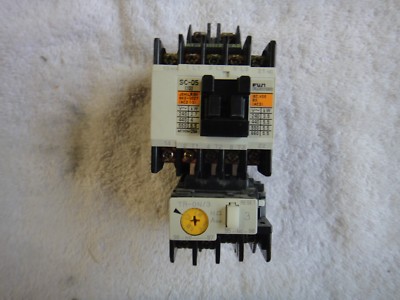 Fuji Electric Contactor 20A SC-05 [13] 3PH 100-110V 50/60Hz SC-05 w/TR ...